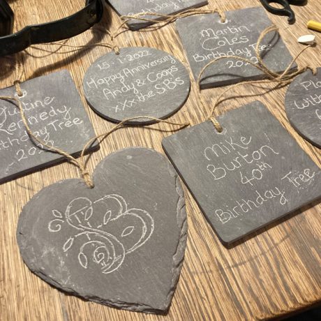 Tree tags – Plant a tree ~ a perfectly natural gift